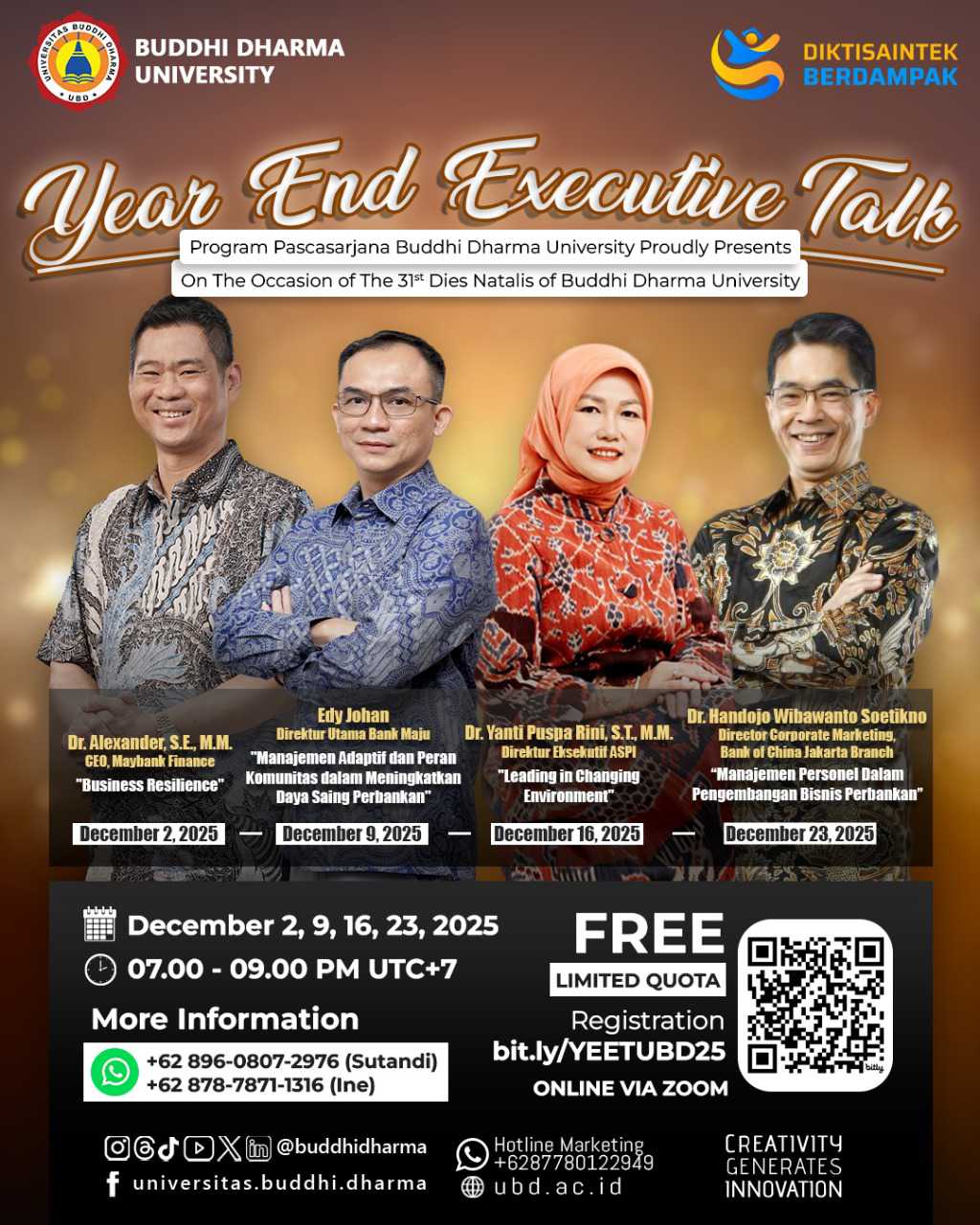 Kemahasiswaan UBD | Konten